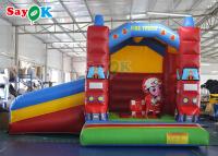 China Commercial Inflatable Bouncer Slide 5.5x4x3.5m Outdoor Adult Jumping Castle for sale