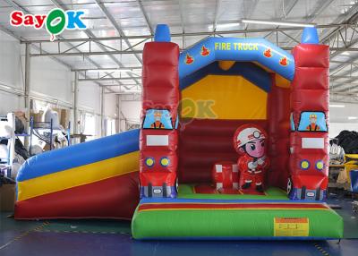 China Commercial Inflatable Bouncer Slide 5.5x4x3.5m Outdoor Adult Jumping Castle for sale