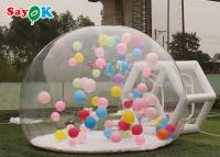 China Inflatable Bubble Dome Tent 2-4m Diameter Transparent PVC Outdoor Party Camping Shelter with CE Certified Blower for sale
