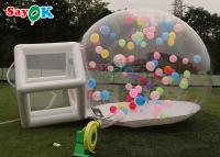 China Inflatable Bubble Dome Tent 2-4m Diameter Transparent PVC Outdoor Party Camping Shelter with CE Certified Blower for sale