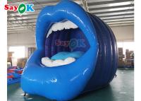 China Custom Inflatable Opening Mouth Prop for Party Decor PVC 1.5m Advertising Decoration for sale