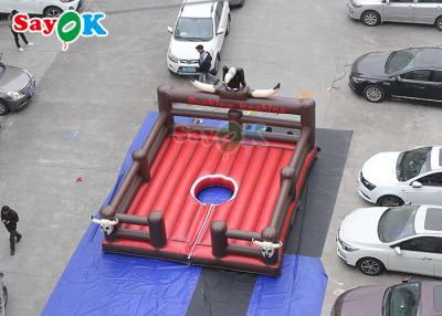 China Commercial Inflatable Mechanical Bull Mattress Rodeo Game for Arena Party Rental 2.5m for sale
