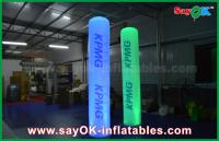 China Advertising 2.5m Height Lighting Inflatable Pillar Column With Logo Printing for sale
