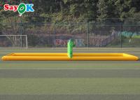 China Airtight Inflatable Volleyball Field Pool 0.9mm PVC Water Court for Sport Games Custom Size for sale
