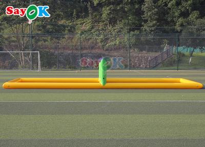 China Airtight Inflatable Volleyball Field Pool 0.9mm PVC Water Court for Sport Games Custom Size for sale