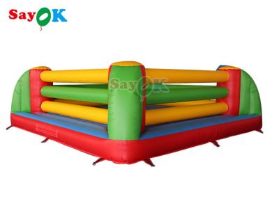 China Inflatable Boxing Ring for Kids 5x5x1.5m Outdoor Competition Sports Game Oxford Fabric for sale