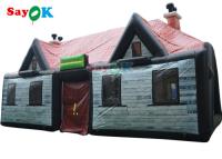 China Custom Inflatable Bar Tent 5x4m Outdoor Advertising House Pub with Blower for sale
