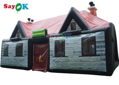China Custom Inflatable Bar Tent 5x4m Outdoor Advertising House Pub with Blower for sale