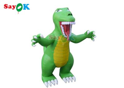 China Custom 5m Tall Inflatable T-Rex Dinosaur Model Full Printing PVC Blow Up Dinosaur for Events for sale