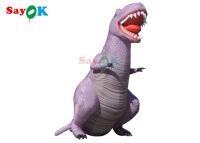 China 5m Inflatable T-Rex Tyrannosaurus Dinosaur Custom PVC Oxford Cloth Full Printing for sale