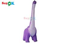 China Custom 7m Tall Inflatable T-Rex Dinosaur Balloon Oxford Cloth Advertising Model with Blower for sale