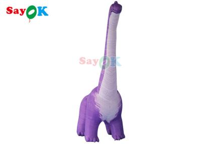 China Custom 7m Tall Inflatable T-Rex Dinosaur Balloon Oxford Cloth Advertising Model with Blower for sale