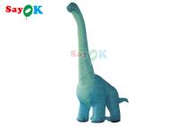 China 7m Inflatable Christmas T-Rex Dinosaur Yard Decoration with Blower Customizable for sale