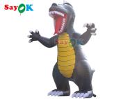 China Custom Inflatable T-Rex Dinosaur 5m Tall Outdoor Advertising Model PVC Oxford Cloth for sale