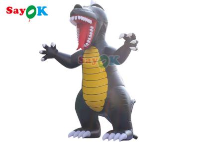 China Custom Inflatable T-Rex Dinosaur 5m Tall Outdoor Advertising Model PVC Oxford Cloth for sale