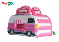 China Customized Inflatable Candy Food Booth 4.5x3x3.8m PVC Carnival Popcorn Store Tent for sale