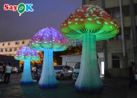 China Red Giant Inflatable Mushroom Model 210D Oxford Fabric for Party Event Decoration Custom Size for sale