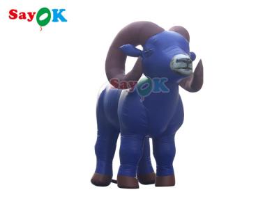 China Custom Inflatable Goat 7.5m PVC Animal Model for Advertising Events with CE Blower for sale