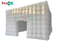 China Large Portable Movie Cube Inflatable Air Tent 6x6x3mH Remote Controller for sale