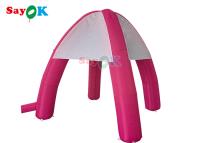 China Promotional X Shape Inflatable Spider Tent With Logo 3x3mH for sale