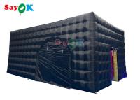 China Sayok Custom Inflatable Cube Tent 3m Strong Oxford Cloth Advertising Nightclub Event Tent for sale