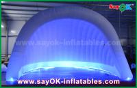 China Outdoor Inflatable Tent 210D Oxford LED 6m Diameter Waterproof Dome Igloo Party Tent for sale