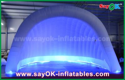 China Outdoor Inflatable Tent 210D Oxford LED 6m Diameter Waterproof Dome Igloo Party Tent for sale