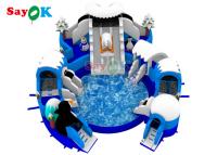 China Digital Printing Inflatable Theme Water Park 0.55-0.9mm PVC Rental Play Equipment for sale