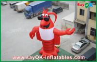China Giant Inflatable Lobster Model 210D Nylon Advertising Animal 3 Years Warranty for sale