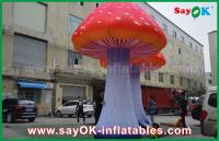 China Custom Inflatable Giant LED Mushroom Oxford Cloth 110V 220V for Events for sale