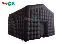 China 5.5x4.9x4.3mH Inflatable Night Club Tent with Disco Light for Backyard Party for sale