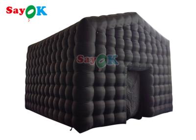 China 5.5x4.9x4.3mH Inflatable Night Club Tent with Disco Light for Backyard Party for sale