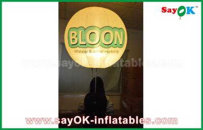 China 1.5m Inflatable Standing Balloon with LED Light and Tripod Stand for Outdoor Advertising for sale