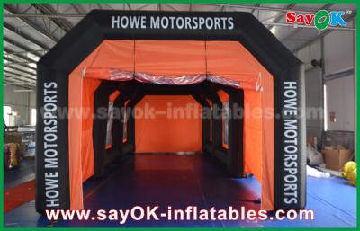 China 8x4m Inflatable Car Spray Booth 0.4mm PVC Commercial Grade for Waterproof Painting for sale
