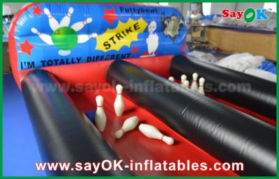 China Inflatable Bowling Game PVC 3.5m Diameter Human Bowling Ball Set for Outdoor Sports for sale