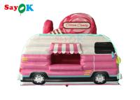 China Inflatable Cotton Candy Kiosk 4.5x3x3.8m PVC Food Booth with Blower CE for sale