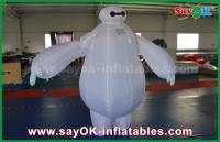 China Custom Inflatable Baymax Mascot Costume - 100V-240V Power, Oxford Cloth Material for Amusement Parks for sale