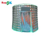 China Circular Backdrop 360 Photo Booth Enclosure Inflatable 3x2.7mH for sale