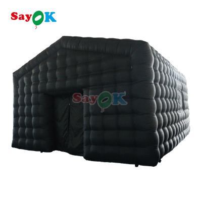 China Portable LED Inflatable Nightclub Tent 3m x 3m Disco Party Cube for Rent for sale