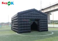 China Inflatable Cube Nightclub Tent for Party Event with LED Lighting and Blower 3m x 3m for sale