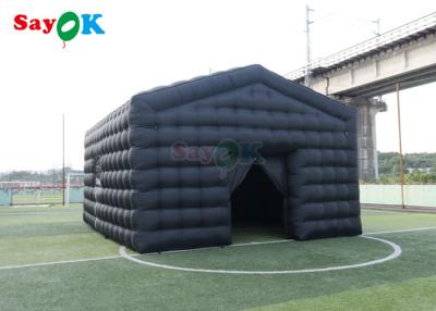China Inflatable Cube Nightclub Tent for Party Event with LED Lighting and Blower 3m x 3m for sale