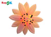 China Customized Led Lighted Inflatable Flower Event Stage Party Decoration for sale
