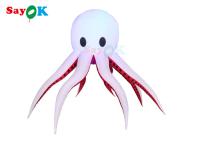 China LED Jellyfish Hanging Inflatable Octopus Puppet For Advertising Decoration for sale