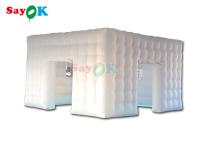 China PVC Inflatable Nightclub Tent 5x5x3m Customizable LED Party Tent for Events for sale