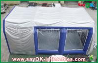 China 0.5mm PVC Custom Inflatable Spray Booth House Tent for Car Painting 2.5m for sale