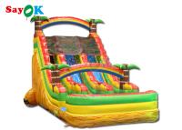 China Commercial Inflatable Water Slide with Pool 9x5.5x6m for Adults Backyard Party for sale