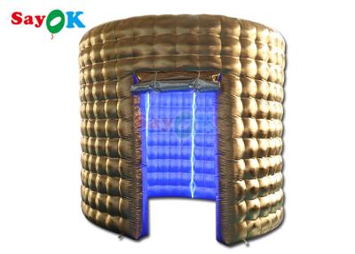 China Inflatable 360 LED Photo Booth for Kids Party with Custom Logo Printing CE Certified for sale