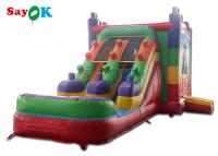 China 0.55mm PVC Inflatable Unicorn Bounce House with Slide for Kids Outdoor Play for sale