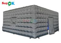 China Airproof Inflatable Night Club Cube Wedding Party Tent 6x6x3mH with 250W Blower for sale