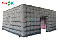 China Portable Inflatable Cube Tent 19.7x19.7x9.8ft for Nightclub Party Rental with Blower for sale